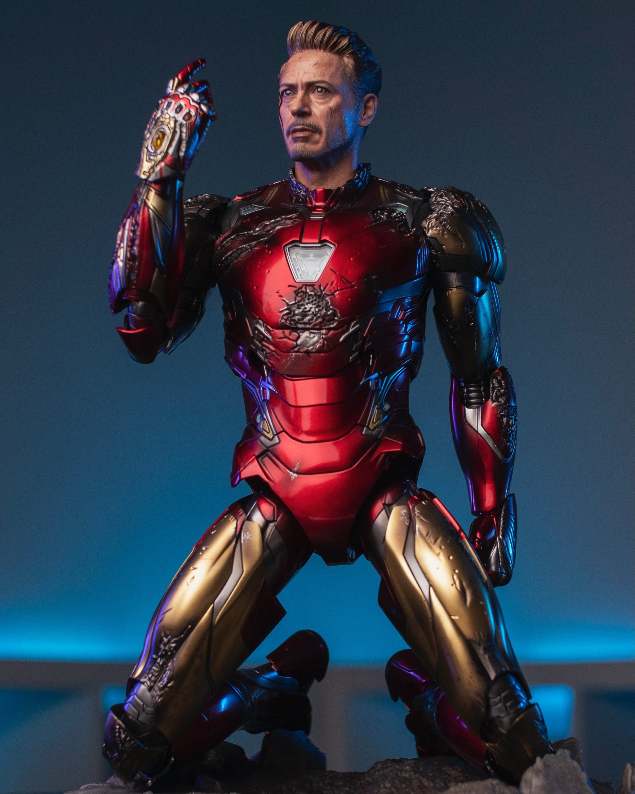 Hot toys MMS543D33 Mark85 Battle Damaged Version(Exclusive Edition ...