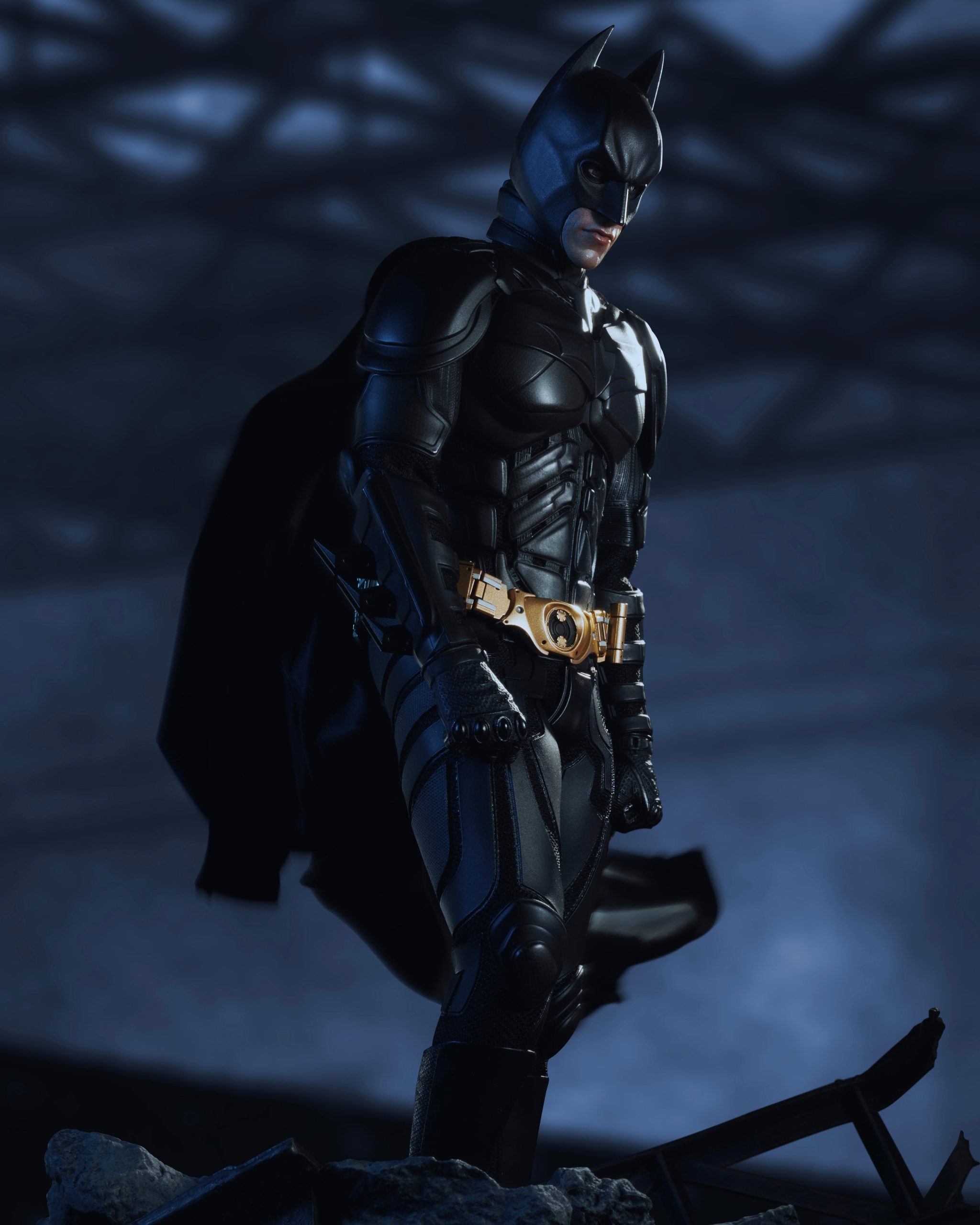 Hot toys DX19 DC Batman The Dark Knight Rises Batman 1/6 Scale ...