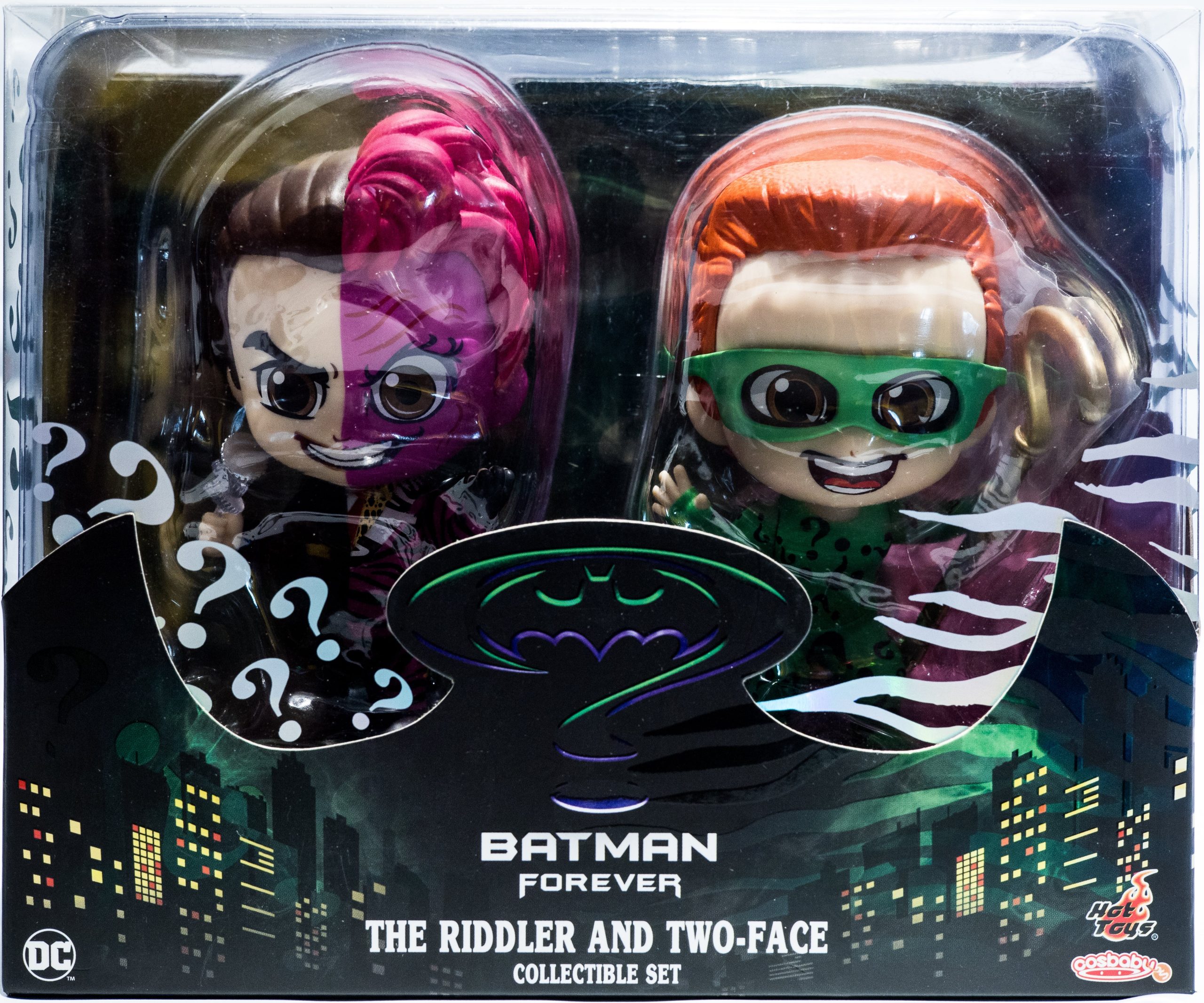 Hot Toys COSB720 Batman Forever The Riddler And Two-Face Cosbaby (S ...