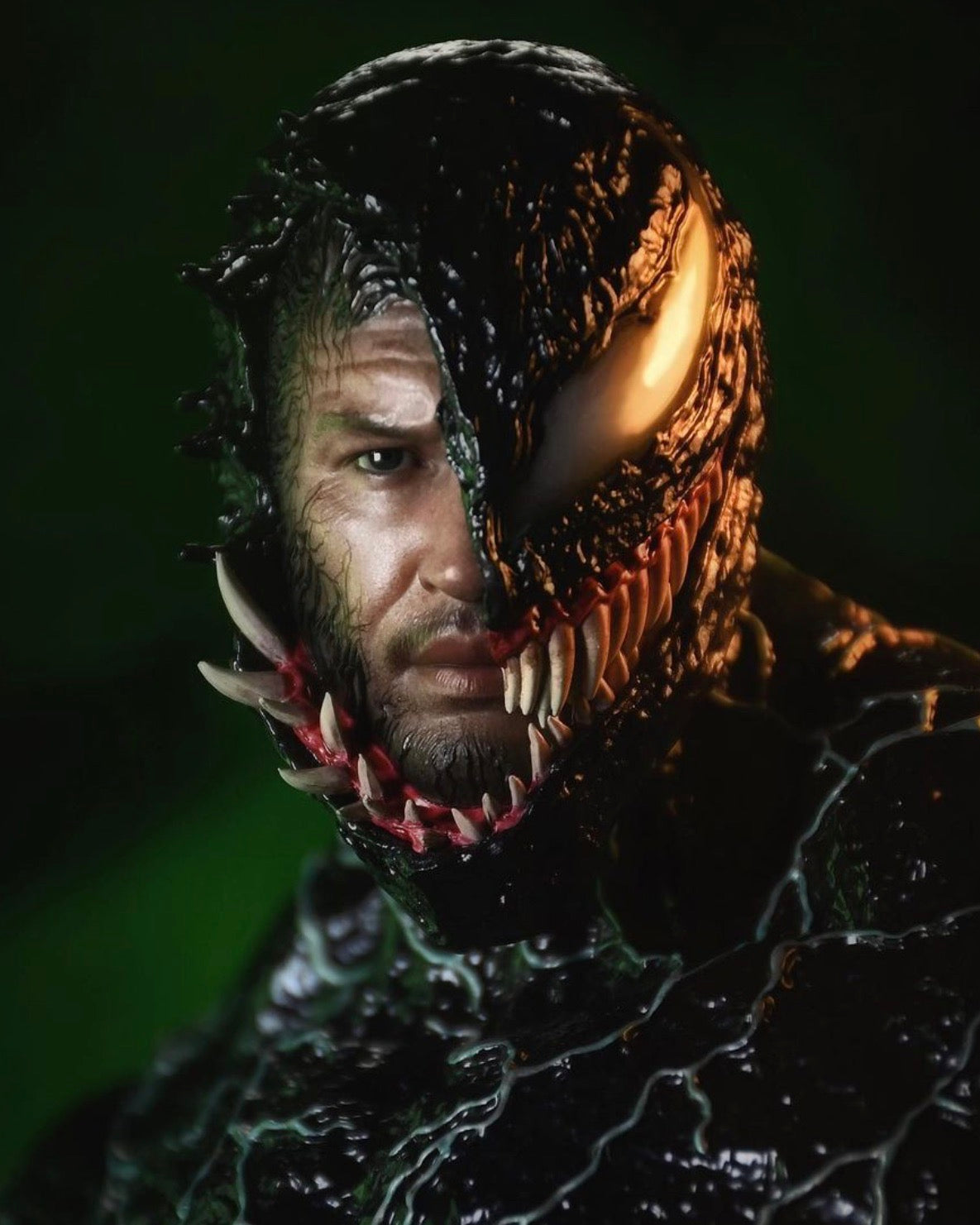 Hot Toys MMS626 Let There Be Carnage Venom 1/6th Scale Collectible ...